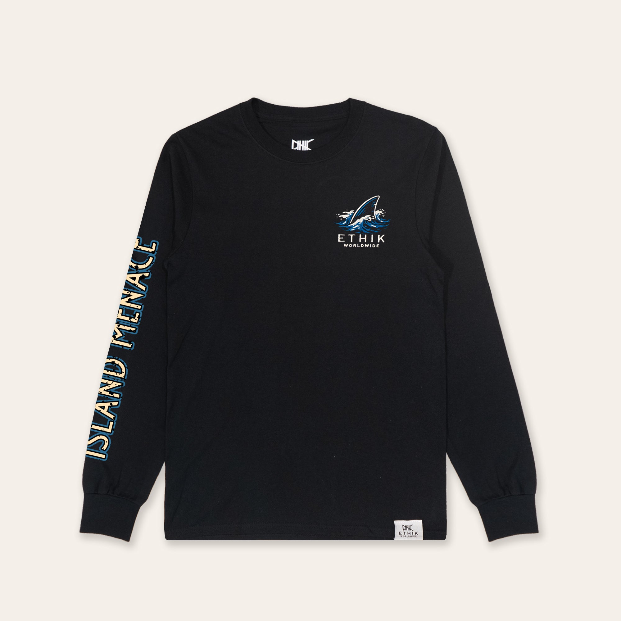 Island Menace Long Sleeve | Black – Ethik Worldwide
